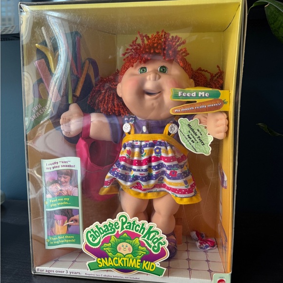 Cabbage Patch Kids | Toys | Nib Cabbage Patch Kid 995 Snacktime Kid ...